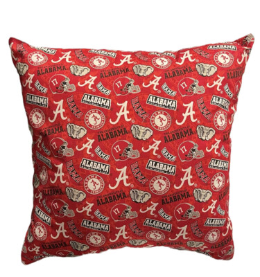 HANDMADE 18 X 18 Accent Throw Pillow~Football~ Roll Tide~ Alabama | eBay