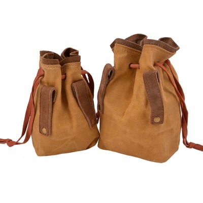 Canvas Drawstring Rifle Ammo Cartridge Bag Shotgun Shotshell Storage ...