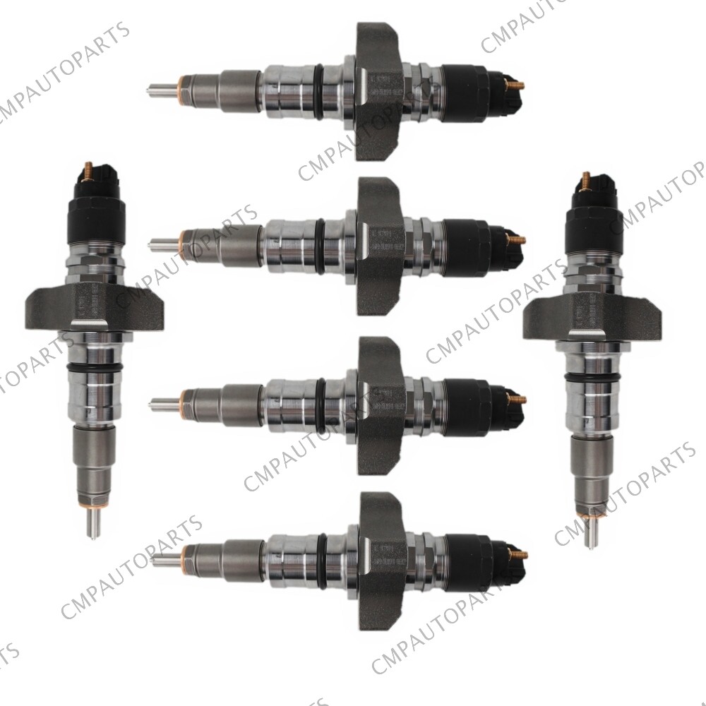6PCS Common Rail Fuel Injector 0445120007 for Cummins DAF IVECO 2830957 ...