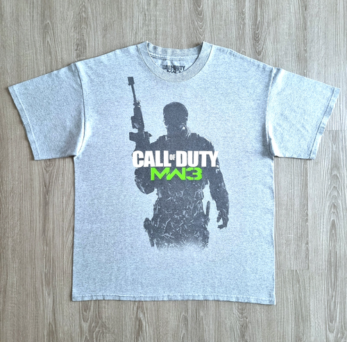 Vintage CALL OF DUTY Shirt XL War Video Games Warfare Sniper PS Gun Activion MW3 | eBay
