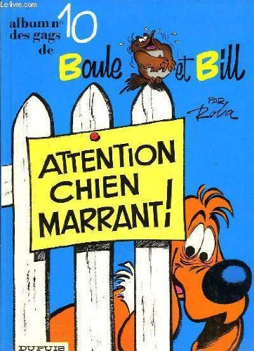 Boule & Bill, Tome 10 : Attention chien marrant !, Jean Roba | eBay