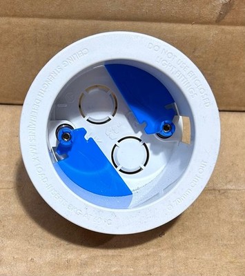 CENTAUR CDLBR-45 1 Gang 45mm Circular Round Dry Lining Fast Fix Box ...