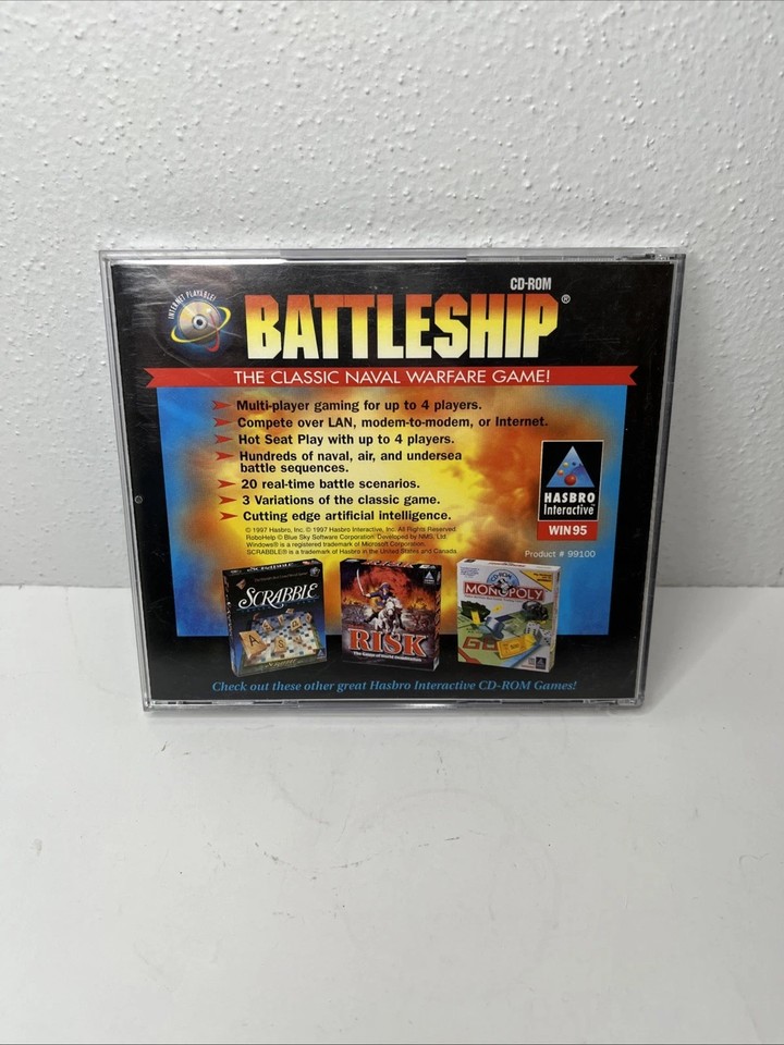 Battleship The Classic Naval Warfare PC Game | eBay