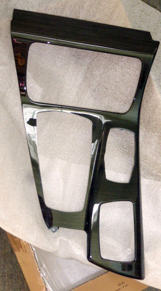 BMW OEM F10 F11 5 Series 2011+ Fine-Line Anthracite Wood Interior Trim ...