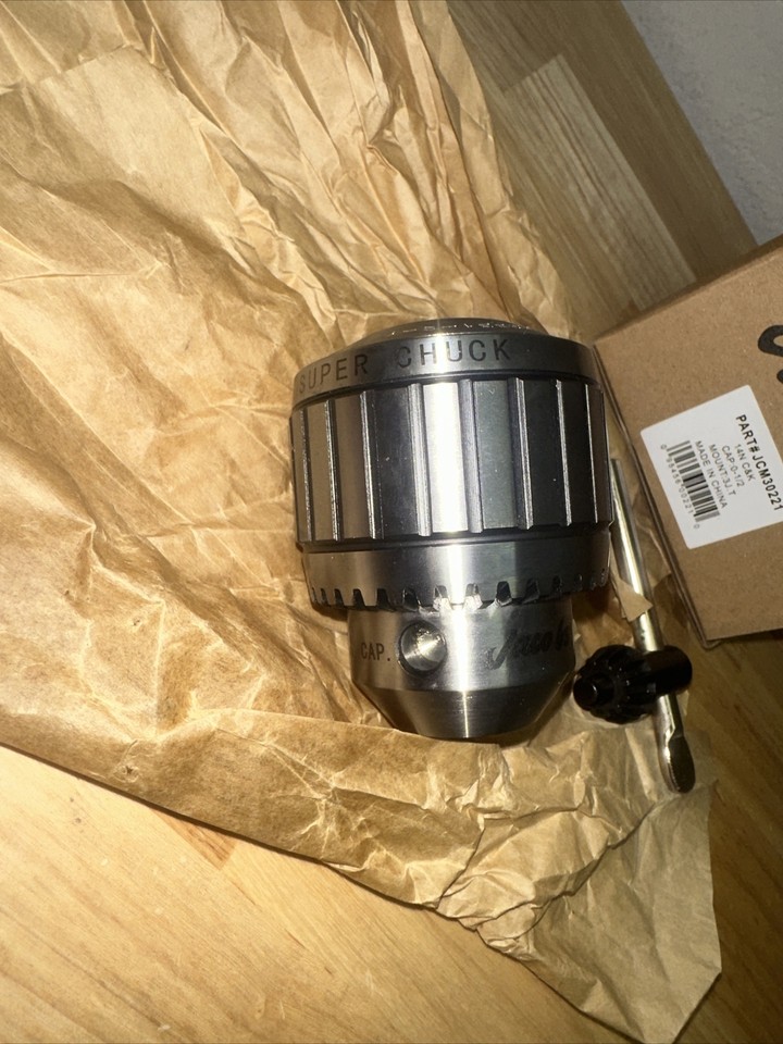 JACOBS 3J.T Tapered Mount Drill Chuck 0 to 1/2″ Capacity JCM30221 G3M | eBay