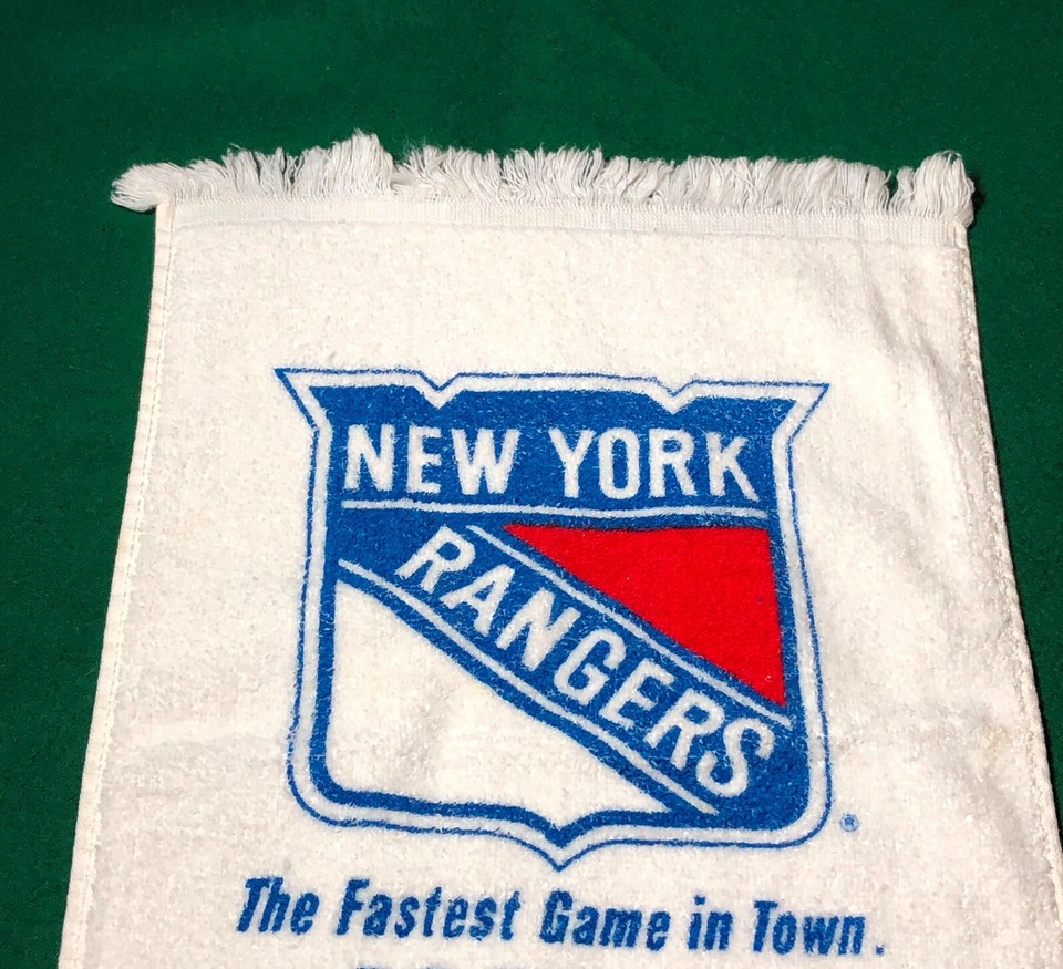 Vintage New York Rangers Rally Towel SGA MSG 1990 – 1991 Playoffs NHL ...