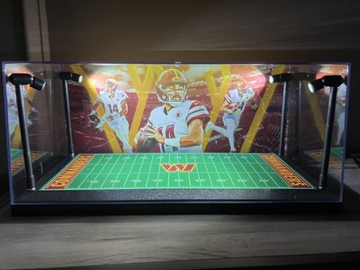 Sam Howell 2 Mini Helmet display case with LED lights - Commanders ...