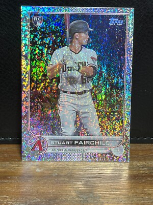 2022 Topps STUART FAIRCHILD Diamondbacks #163 Rookie rc HOBBY FOILBOARD ...