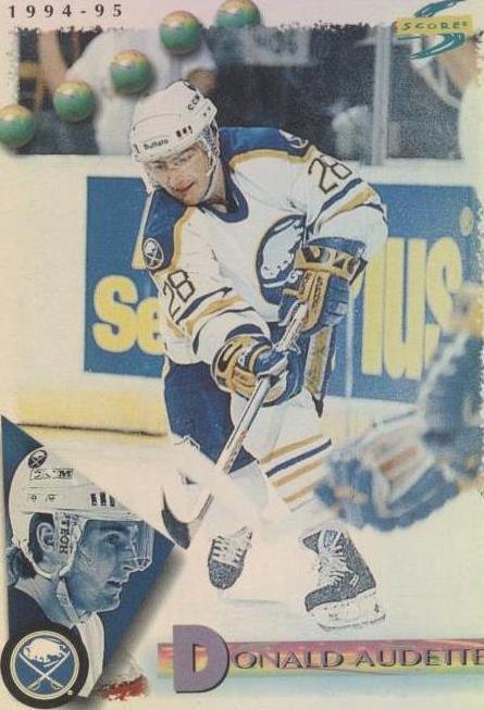 1994-95 Score - Donald Audette #157 Platinum Team Set for sale online ...