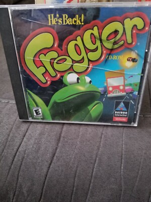 Frogger He's Back! PC Windows Vintage Game Hasbro Interactive 1997 CD ...