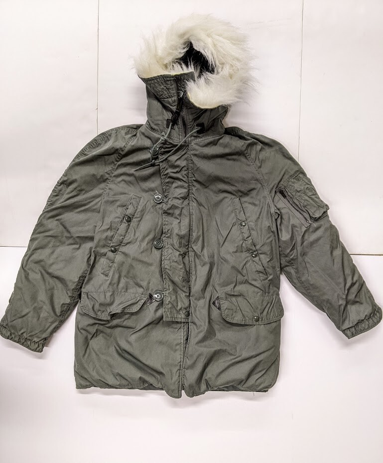US Military Extreme Cold Weather Parka N3-B USGI Insulated Jacket Hood ...