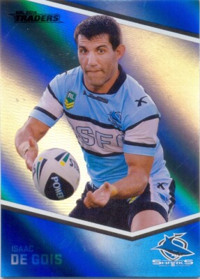 2014 NRL Traders Silver Parallel card P113 Isaac De Gois - Cronulla ...