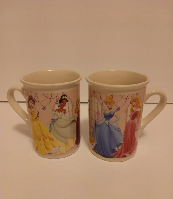 Disney Princess Coffee Mugs 2012 Frankford Candy Beautiful Dress ...