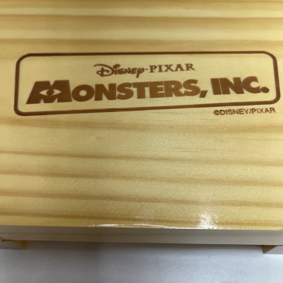 Disney Pixar Monsters, Inc. Sushi Board Wooden Tray New With Box! | eBay