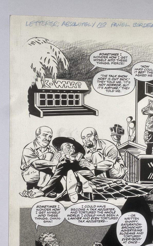 Elvira Mistress Of The Dark Comic 91 Pg 6 Original Art By Dave Simons ...