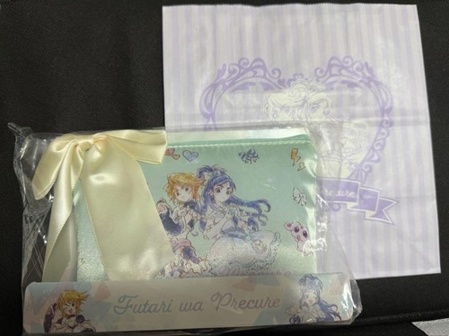 Precure Pouch with Cream Ribbon, Mint Green, Used, Charm Collection | eBay