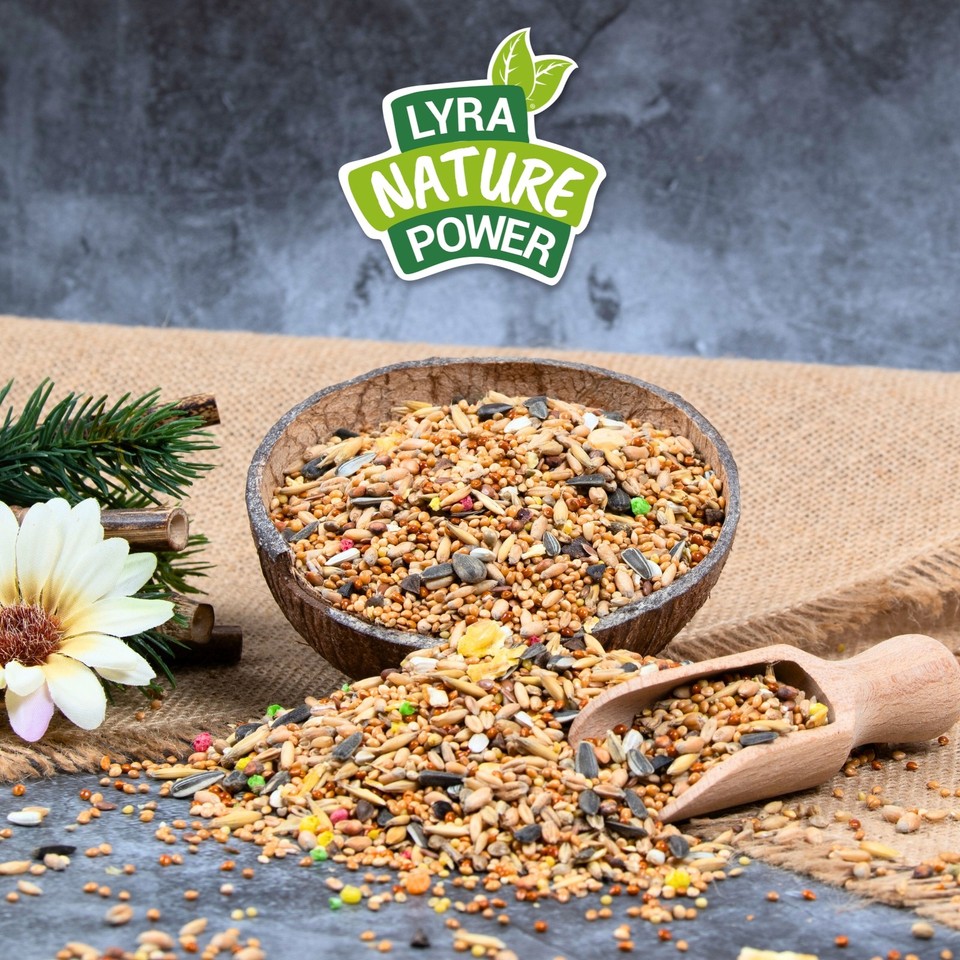 20 kg Nymphensittichfutter Großsittich Ziervögel Sittich Vogelfutter Lyra Pet® | eBay.de