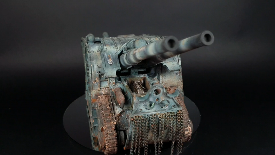 Warhammer 40k - Astra Militarum Forge World Minotaur Artillery Tank OOP ...