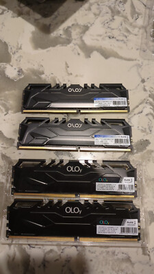 OLOy 32GB 4x8GB DDR4 PC4-2400 Desktop Gaming RAM 3000 MHz | eBay