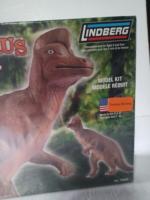 Lindberg Corythosaurus Dinosaur Model Kit Skill Level 2 NEW Sealed | eBay