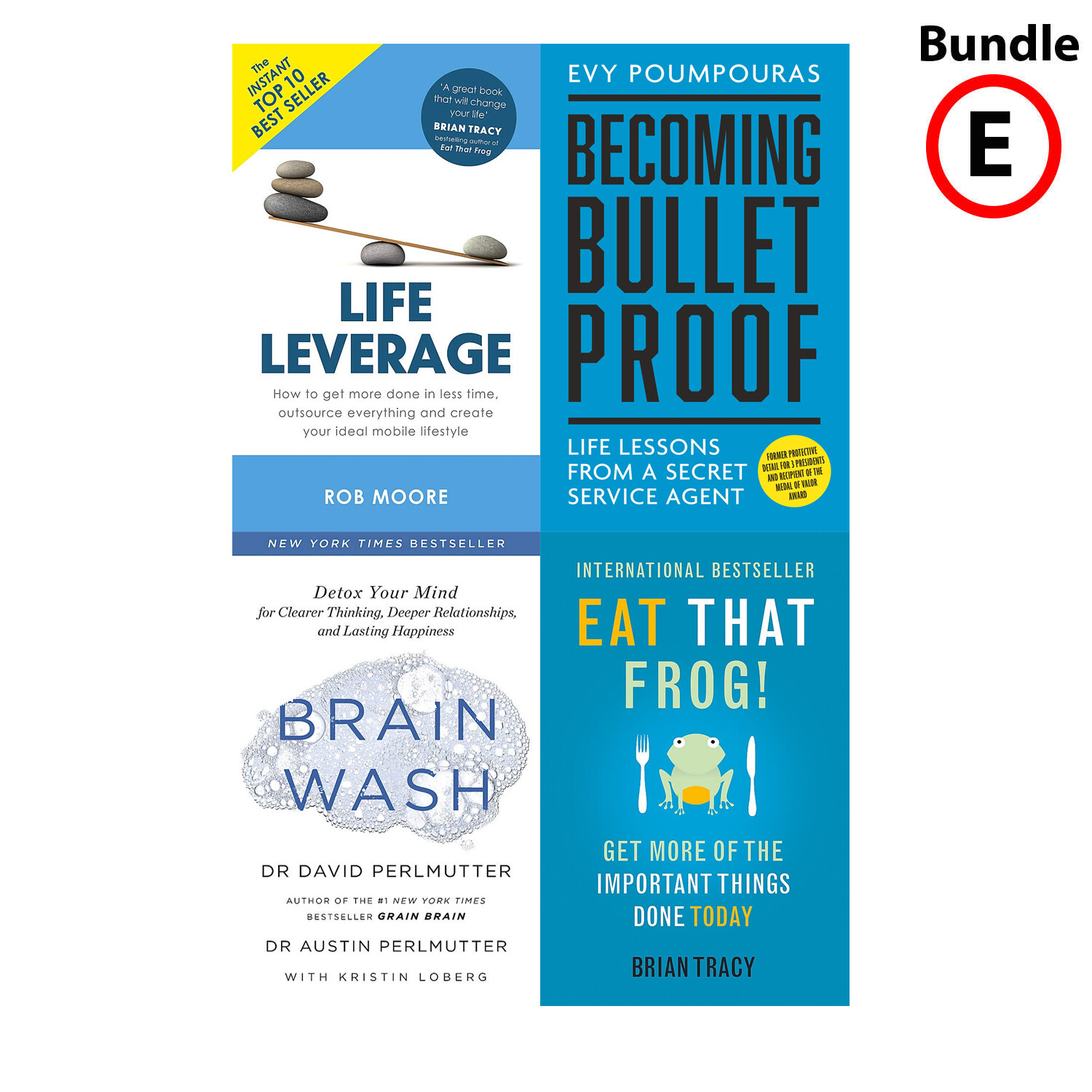 Becoming Bulletproof book Set Rewire Your Mindset, Deep Work, Money ...