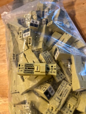 100 pcs Wago 873-902 Luminaire Lumi-Nuts Disconnect. | eBay