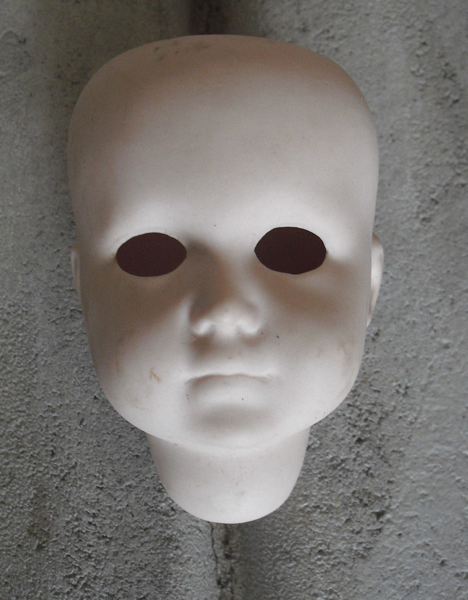 Porcelain Kammer & Reinhardt K R 117 58 Reproduction Boy Doll Head 3 1/ ...