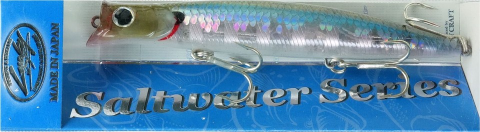 LUCKY CRAFT SW Surface Wander 120 - 722 Zebra MS Ghost Minnow (1qty ...