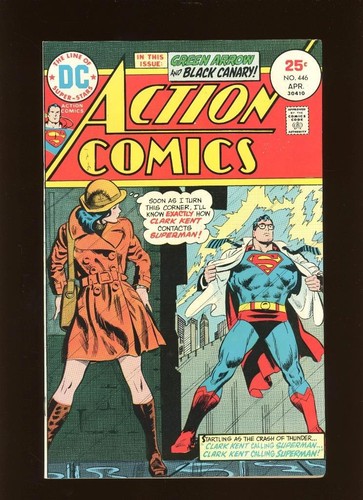 Action Comics 446 FN/VF 7.0 High Definition Scans * | eBay