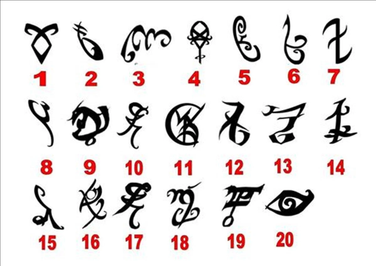 Shadowhunter Runes And Meanings