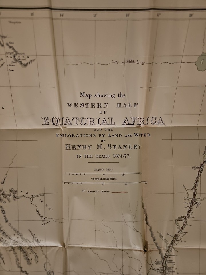 Through the Dark Continent Vol II, 1878, Henry M Stanley, 1st Ed. Maps ...