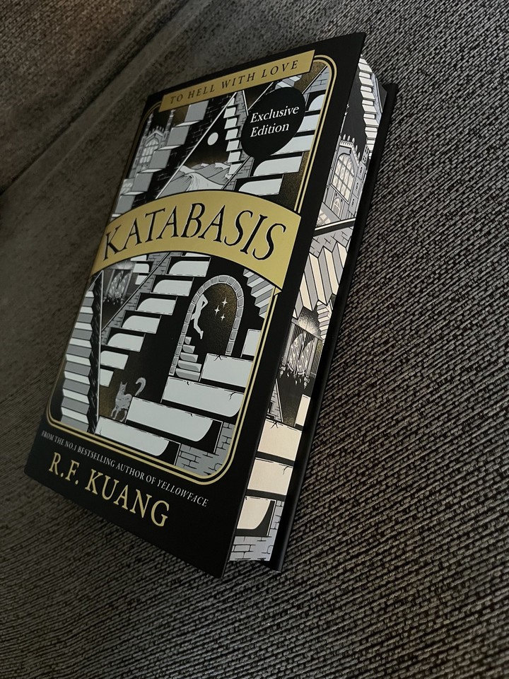 Katabasis R F Kuang Signed Exclusive Sprayed Edges Ist Edition | eBay
