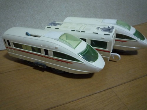 Plarail Vehicle Odakyu Romance Car 50000 Series Vse 3-Car Train Cleaned ...