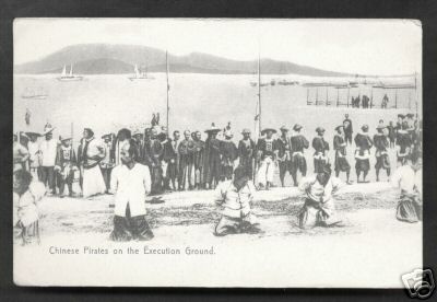 Execution of Pirates Beheading China ca 1899 | eBay