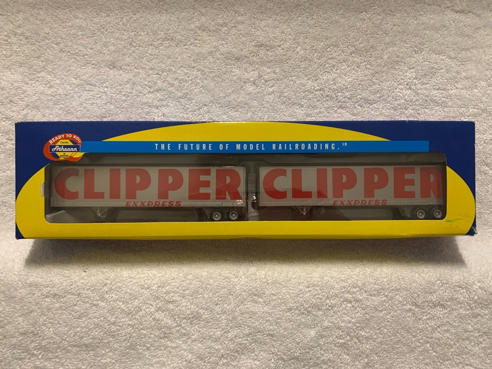 Athearn HO Scale Ready To Roll 40' & 45' Vans and Trailers each sold ...