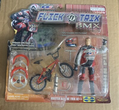 Flick Trix John Purse Redline Bikes BMX Figure Pro Rider Spin Master ...