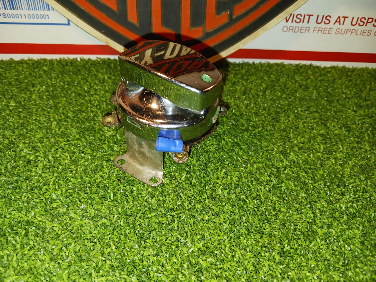 OEM Harley Panhead Shovelhead Servi-Car Ignition Key Switch Pan Shovel ...