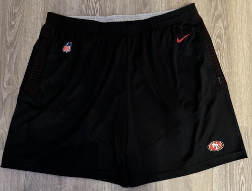 San Francisco 49ers Nike NFL On Field Dri-Fit Practice Shorts Men's Sz ...