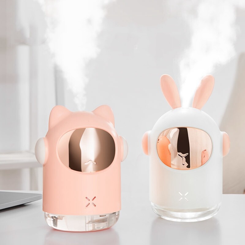 300ML USB Rabbit Air Humidifier Cool-Mist Adorable Humidifier with ...