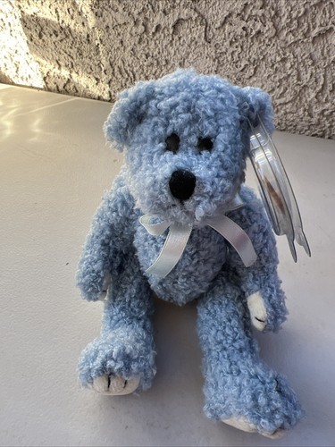 Ty 1993 Blue Teddy Bear Plush Stuffed Animal | eBay