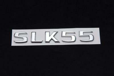 Trunk Lid Rear Emblem Badge Chrome Letters SLK 55 fits Mercedes R171 ...