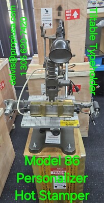 KWIKPRINT 86 2" X 5.75" Estampadora Manual Personalizadora | eBay