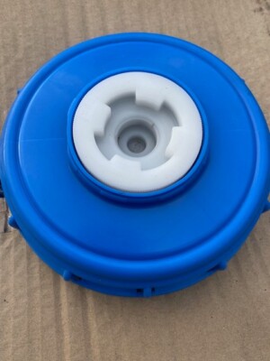 Mauser IBC 6" HDPE Blue Top Fill Port Cap 2" Buttress Plug EPDM Gasket ...
