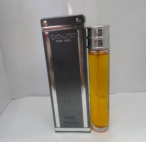 CATALYST By HALSTON EAU DE TOILETTE SPRAY 1.7 OZ/50 ML MEN VINTAGE | eBay