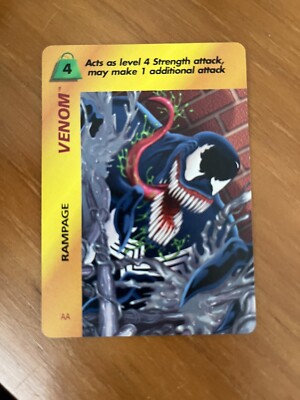 1995 Marvel Overpower- Rampage- Venom #4 | eBay Australia