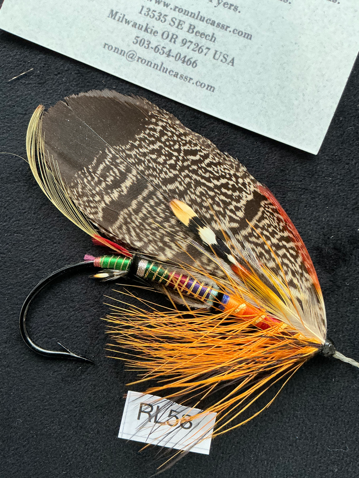 Ronn Lucas Salmon Fly RC58 | eBay