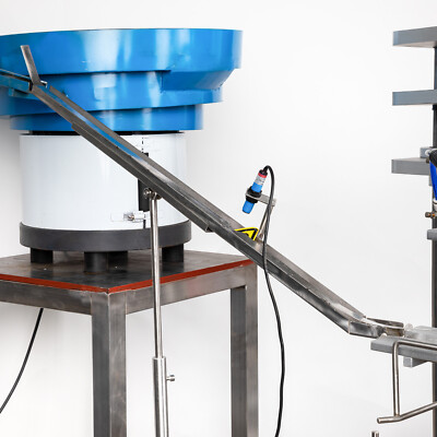 Cap Sorting Conveyor Caps Feeder For Automatic Bottle Capping Screw ...