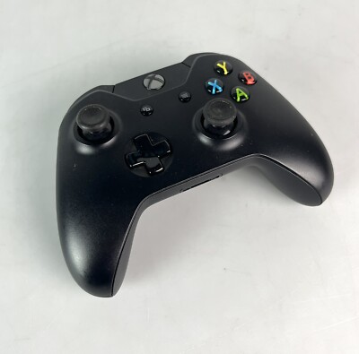 Original OEM Microsoft Xbox One Wireless Controller Black 1537 | eBay