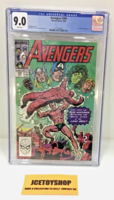 MARVEL COMICS AVENGERS 306 CGC GRADED 9.0 LAVA MEN APPEARANCE | eBay