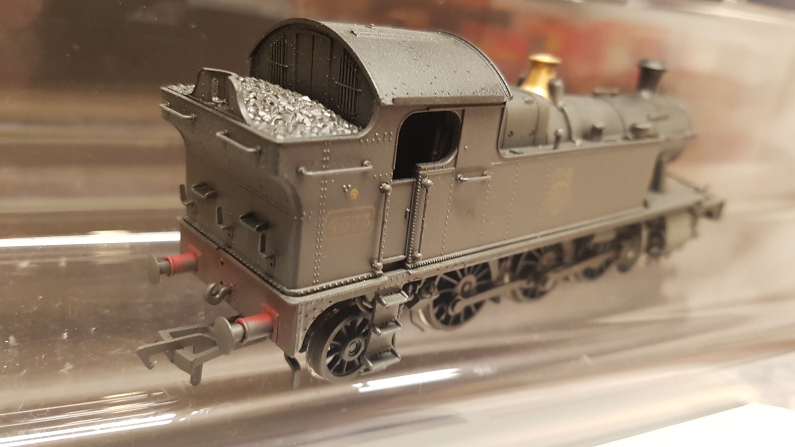 BACHMANN 32-128 BR BLACK 2-6-2 CLASS 45XX WEATHERED TANK LOCO #4573 NEW ...